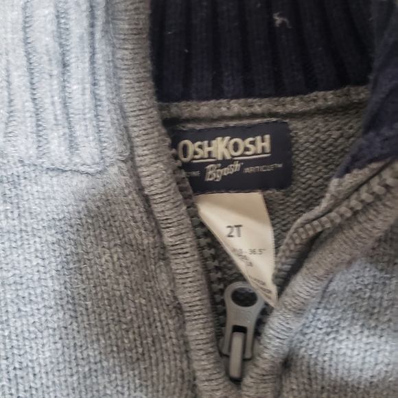OshKosh B'gosh | Shirts & Tops | Boy Knitted Sweather Oshkosh 2t | Poshmark